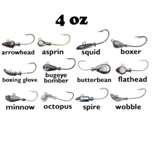 Large Saltwater Jig Heads » C&B Custom Jigs LLC