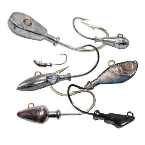 Jig Heads for saltwater or freshwater from C&B Custom Jigs