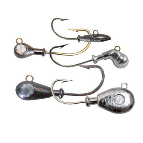 Jig Heads for saltwater or freshwater from C&B Custom Jigs